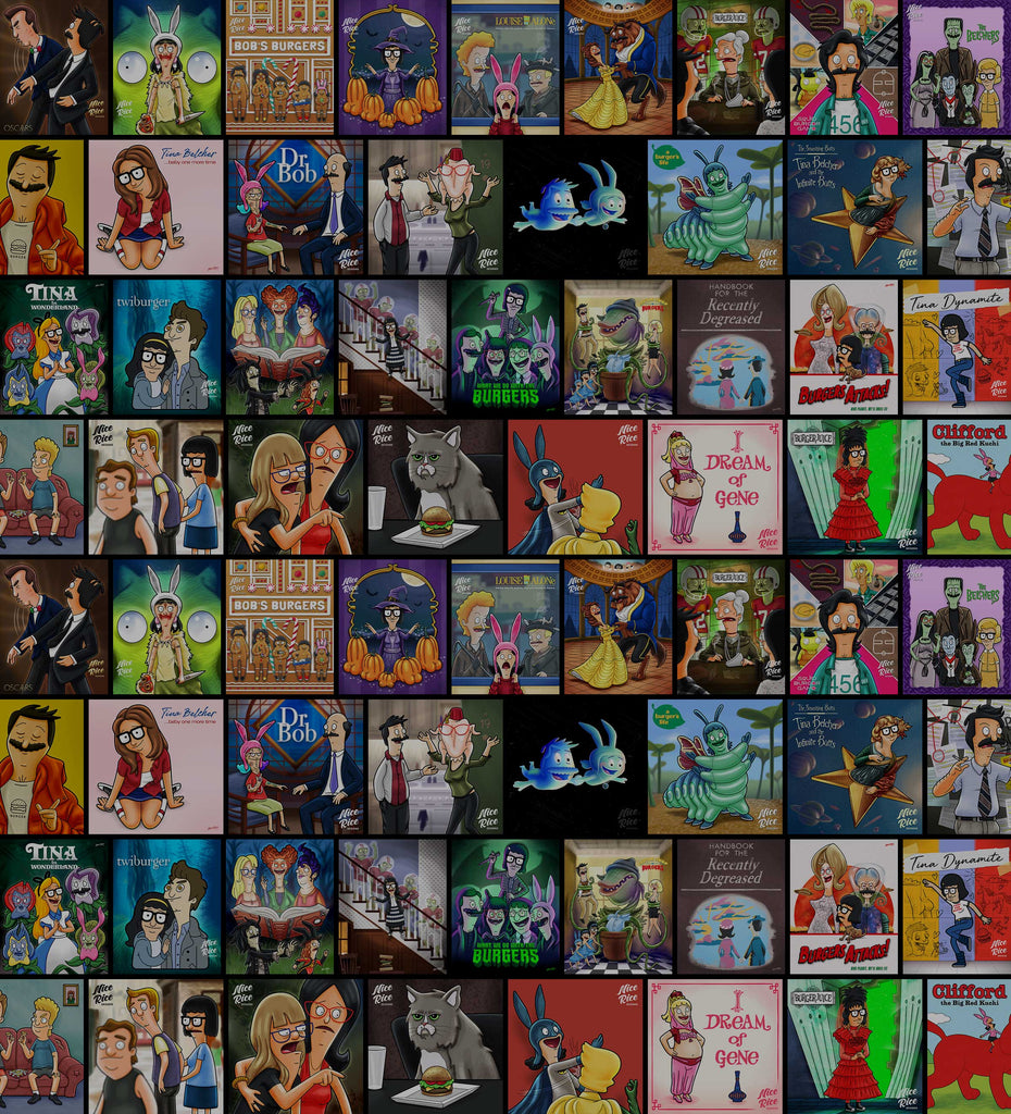 Stickers by Nice Rice Designs, Simply the best Bobs Burgers stickers ...